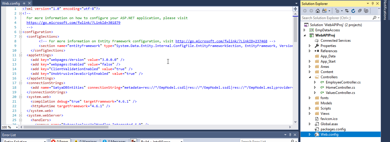 Implement Swagger UI In ASP.NET Web API Restful Service For Documentation Using Swashbuckle
