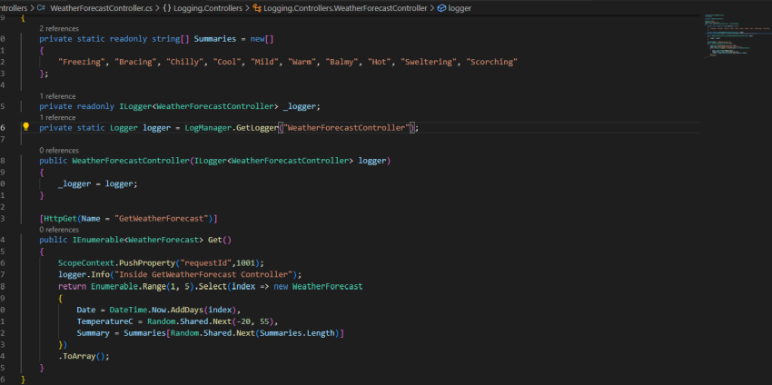 Implementation Of NLog With .NET 6 Web API