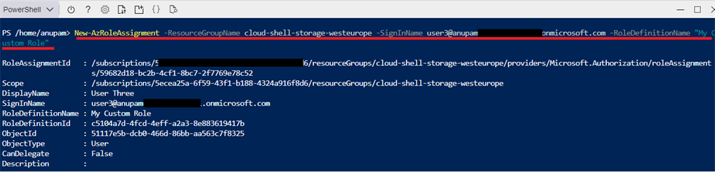 Implementing An Azure Custom Role Using Azure Powershell