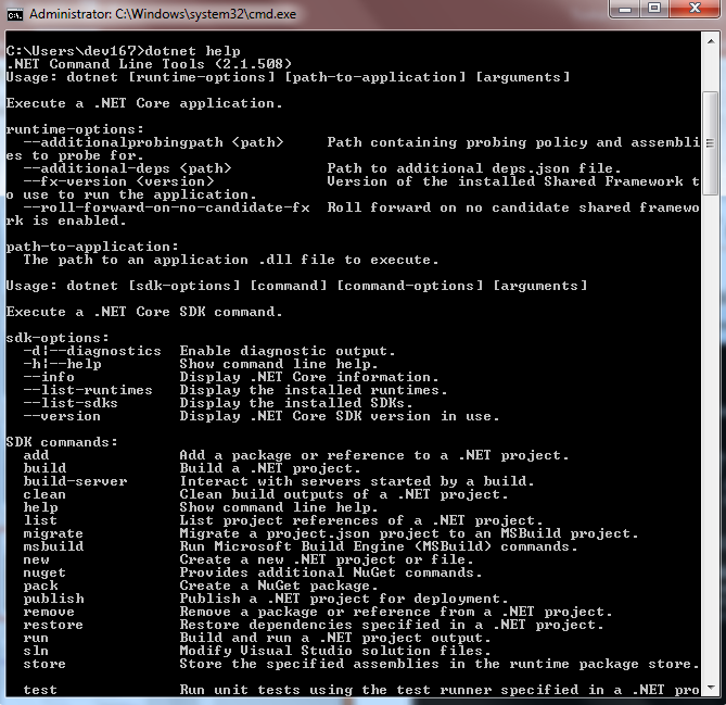 Implementing Cli Command Line In Net Core And How To Create Mvc Project Using Cli In Net Core