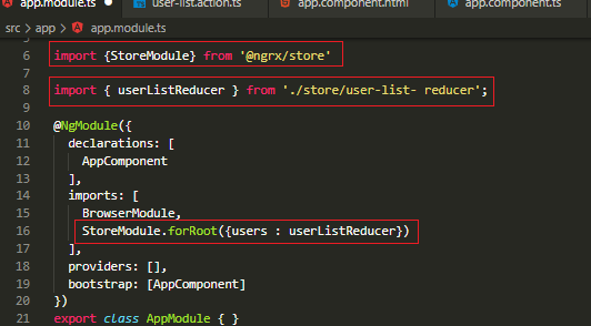 Implementing Ngrx Add The Store In To Our Application 
