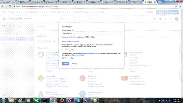 Implementing OAuth2.0 Authorization For Google In ASP.NET Implementing OAuth2.0 Authorization For Google In ASP.NET