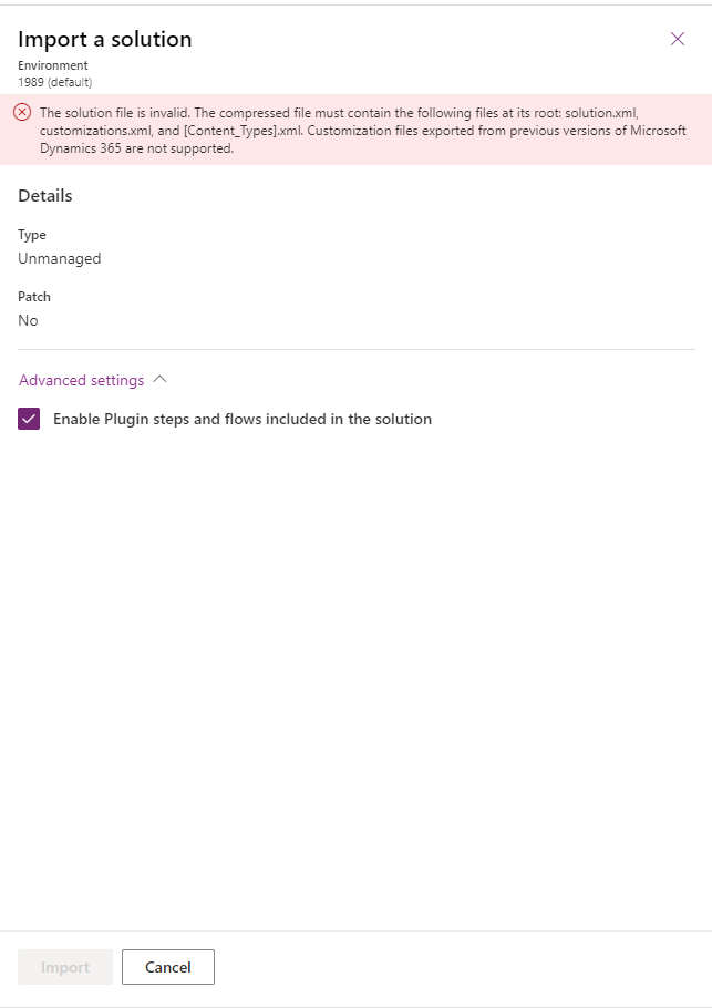 Import PowerApps Component Framework (PCFx ) Into Model Driven PowerApps