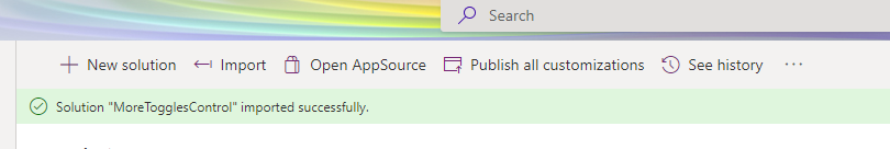 Import PowerApps Component Framework (PCFx ) Into Model Driven PowerApps