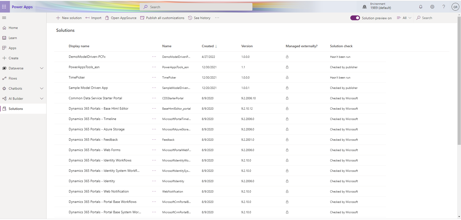 Import PowerApps Component Framework (PCFx ) Into Model Driven PowerApps