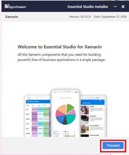 Install And Configure Syncfusion Essential Studio For Xamarin In Visual Studio 2017