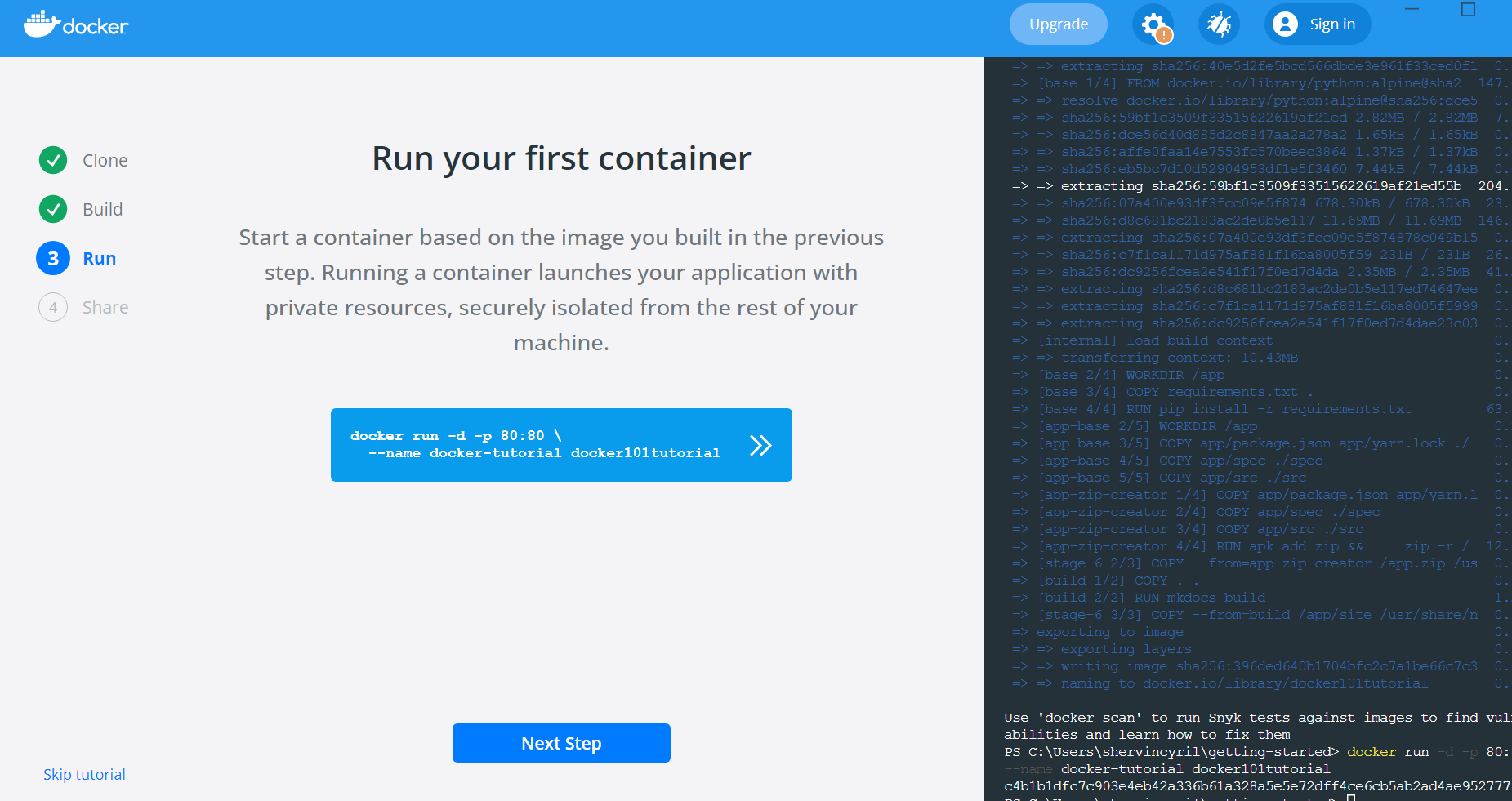 Install Docker On Windows And Create Containerized Application 