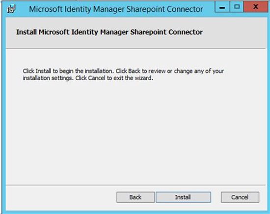 Installation Of Microsoft Identity Manager For SharePoint 2016 User Profile Service