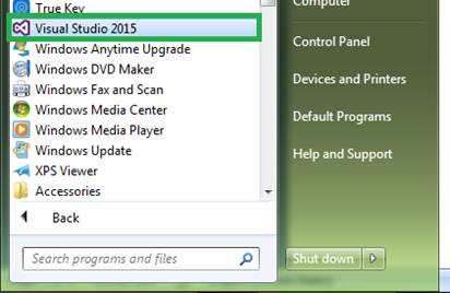 Installation Steps For Visual Studio Community Edition 2015