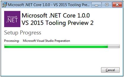 Installing .NET Core RTM
