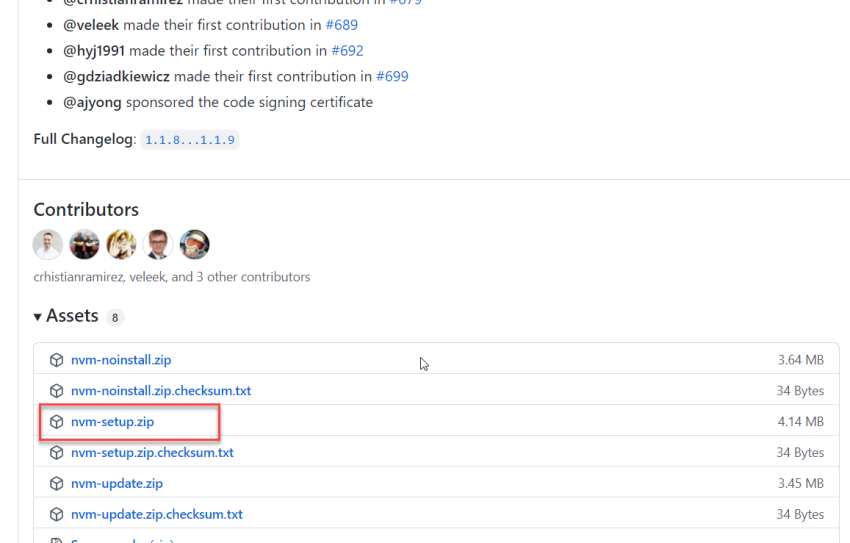 Installing Node Version Manager