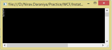 Instance Mode In WCF