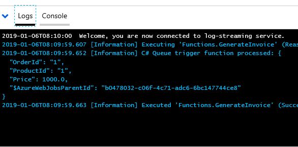Integrate Azure Queue Storage In Azure Functions
