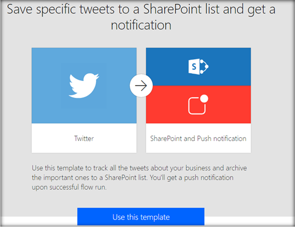 Integrate Twitter Feeds With SharePoint List Using Microsoft Flow