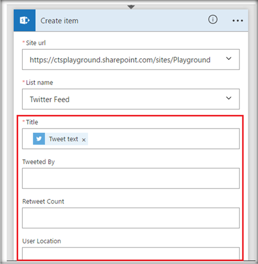 Integrate Twitter Feeds With SharePoint List Using Microsoft Flow