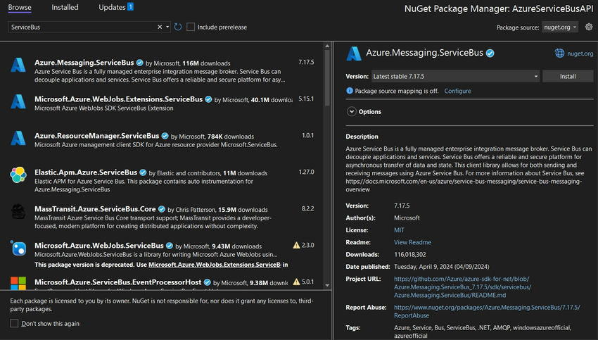 Integrating Azure Service Bus with .NET Applications