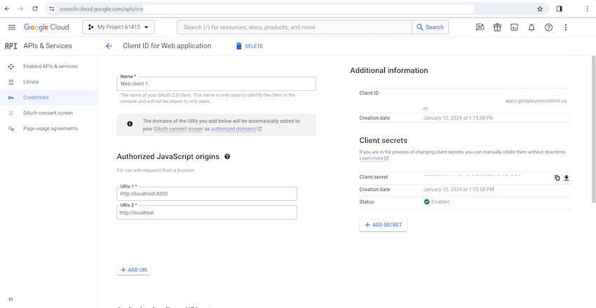 Integrating Google Single Sign-On with Angular Integrating Google Single Sign-On with Angular