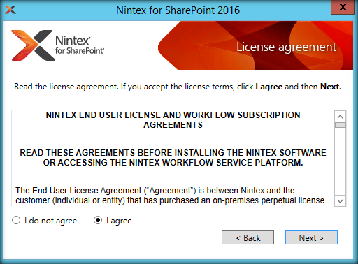 Integrating Nintex Workflow 2016 With Sharepoint Server 2016