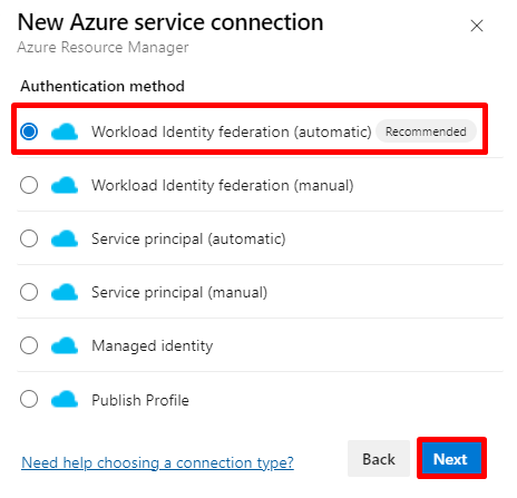 Integrating the Azure Subscription on the Azure DevOps