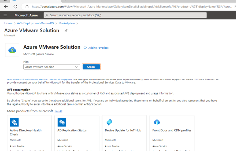Introduction of Azure VMware Solution