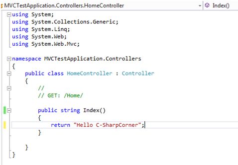 Introduction To ASP.NET MVC