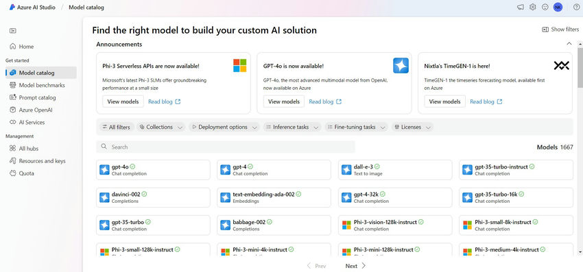 Introduction to Azure AI Studio