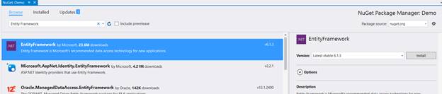 Introduction To Entity Framework