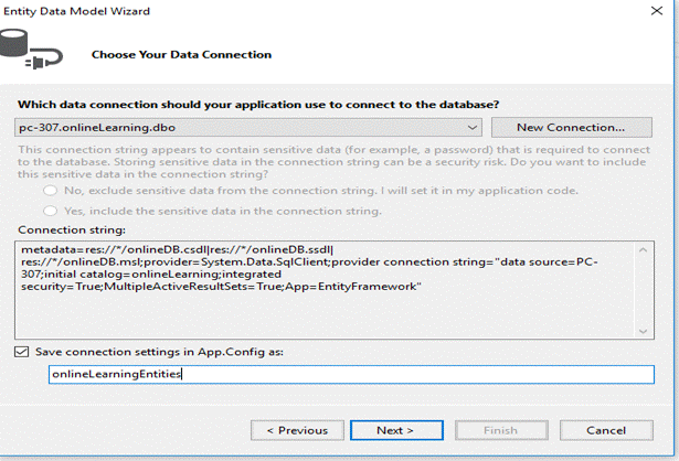 Introduction To LINQ With Entity Framework In Visual Studio