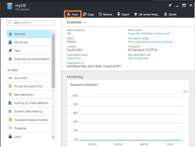 Introduction To Sql Database Query Editor In Azure Portal