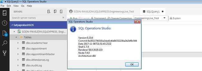 Introduction To SQL Operations Studio And Connecting It With SQL Server