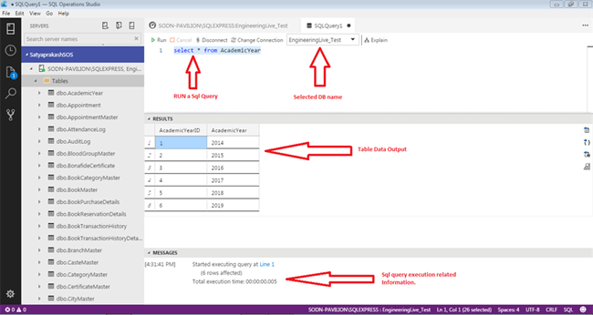 Introduction To SQL Operations Studio And Connecting It With SQL Server