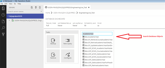 Introduction To SQL Operations Studio And Connecting It With SQL Server