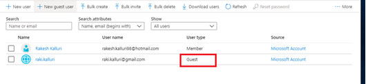 Invite Guest User in Azure Active Directory