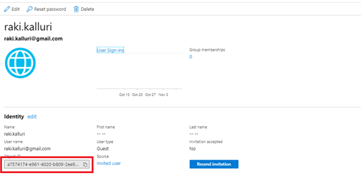 Invite Guest User in Azure Active Directory