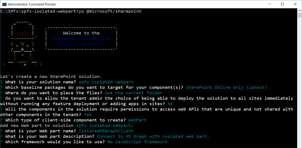 Isolated Web Parts In SPFx