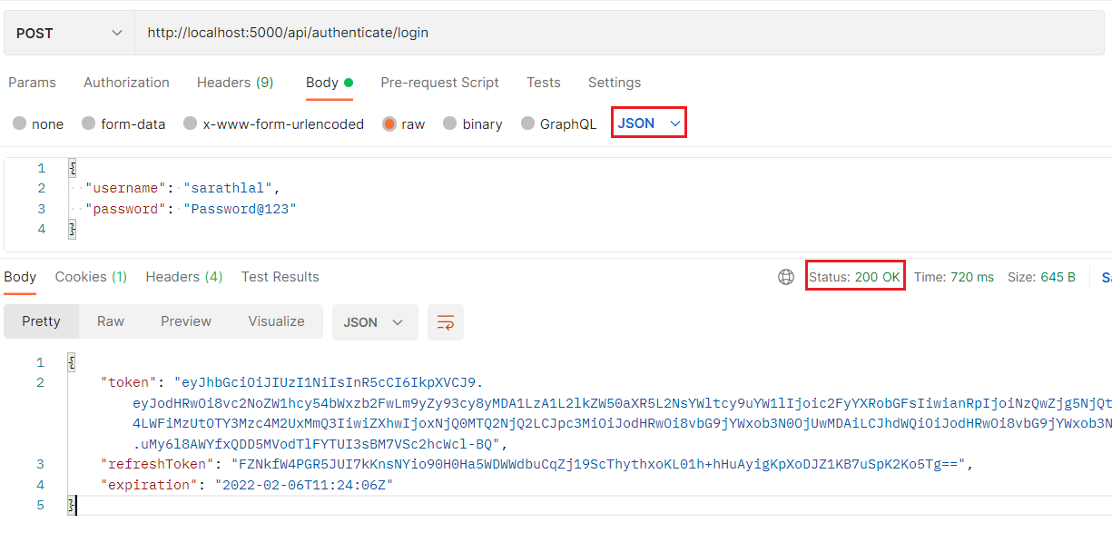 JWT Authentication With Refresh Tokens In .NET 6.0