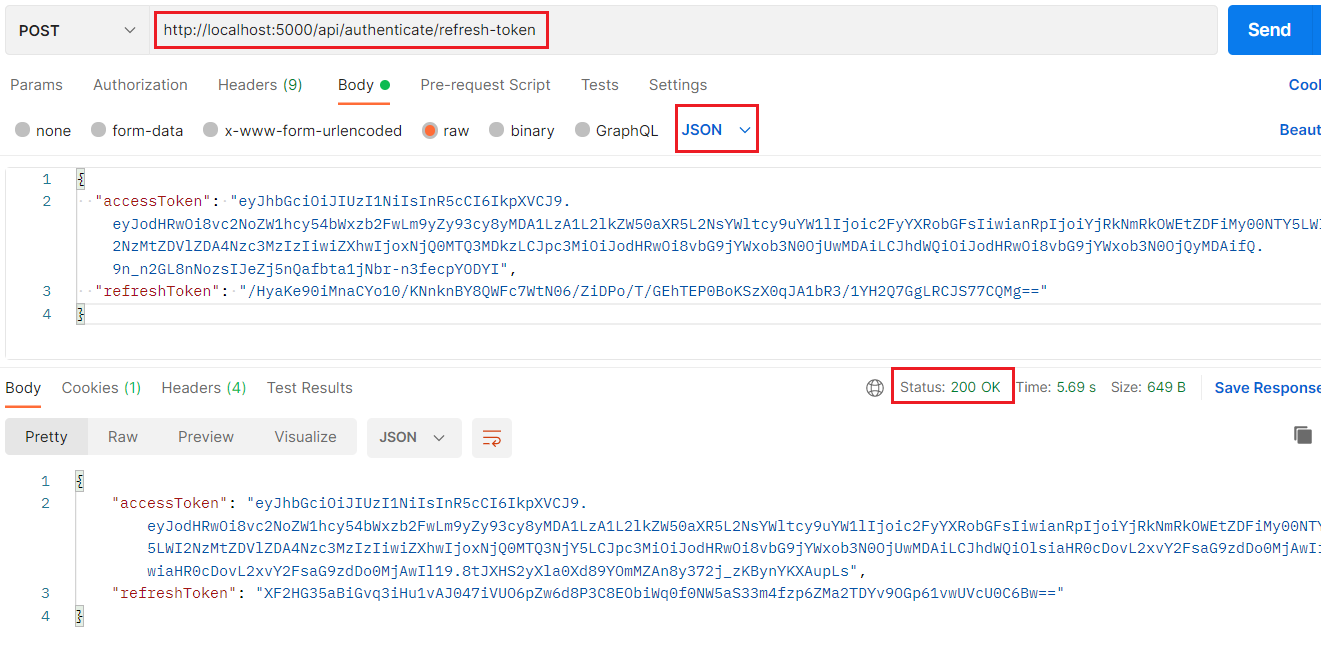 JWT Authentication With Refresh Tokens In .NET 6.0