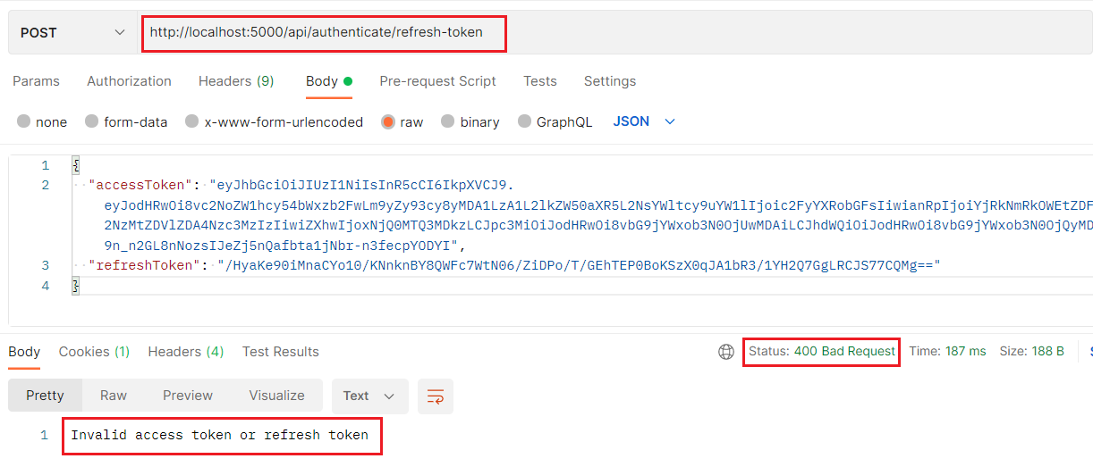 JWT Authentication With Refresh Tokens In .NET 6.0