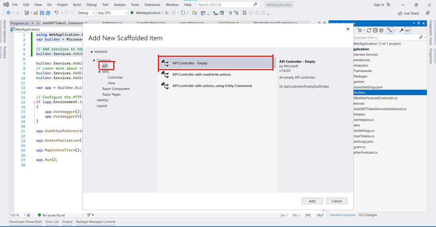 JWT Token Authentication And Authorizations In .Net Core 6.0 Web API