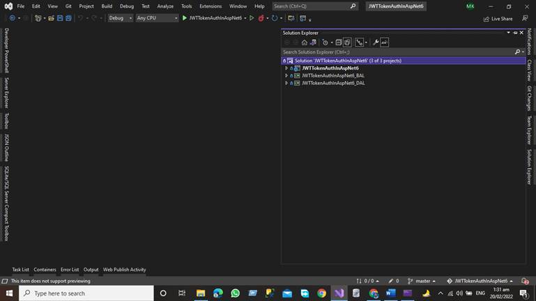 JWT Token Authentication In ASP.NET Core 6 Web API Using Three Tier ...