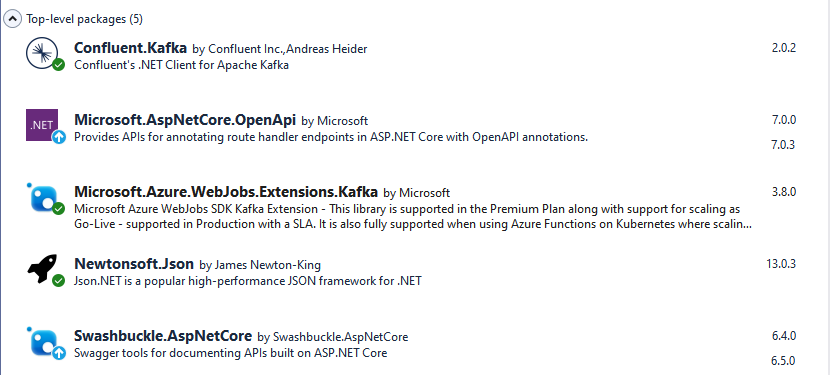 Kafka Application With Confluent Cloud And Azure Function App Using Net Core 7