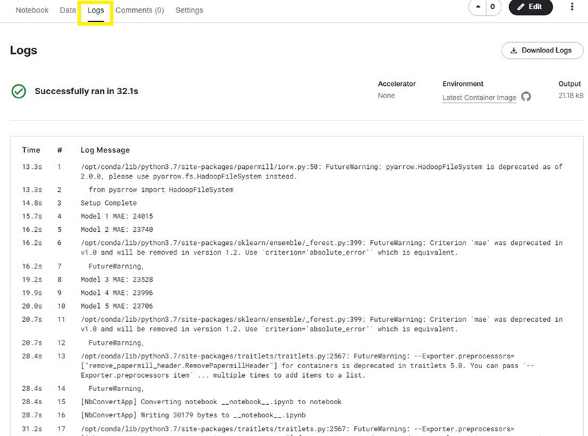 Kaggle Machine Learning