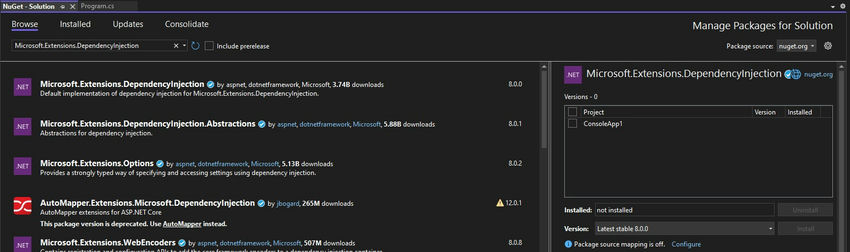 Keyed Service Dependency Injection in .NET Keyed Service Dependency Injection in .NET