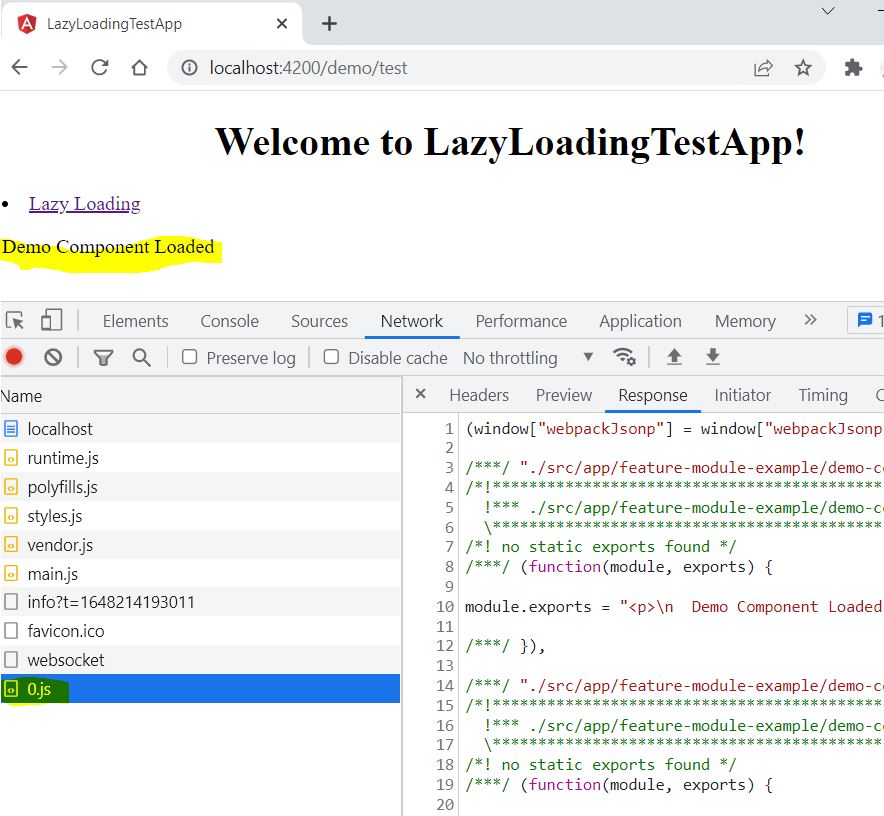 Lazy Loading In Angular