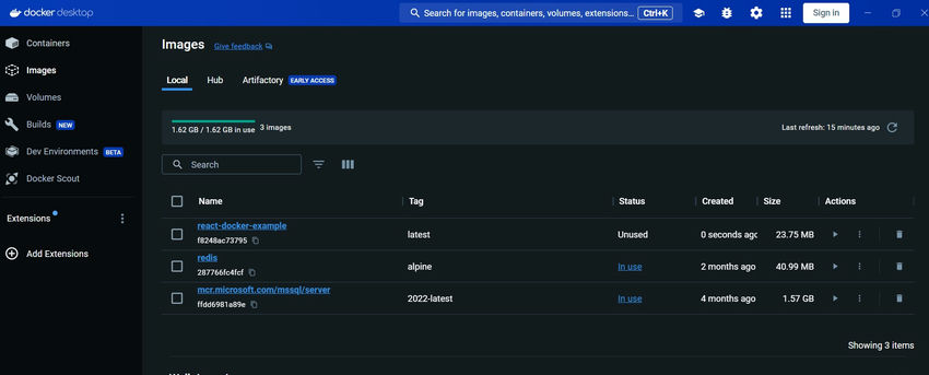 Learn about Dockerize a React App