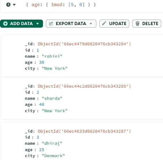 Learn MongoDB Evaluation Operators