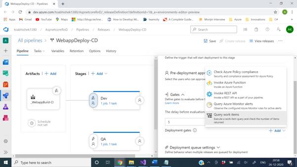 Learning Azure Devops - Variables, Variable Groups, Gates And Approvals