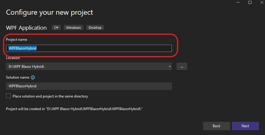 Let's Create WPF Blazor Hybrid App Let's Create WPF Blazor Hybrid App