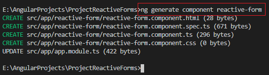 Let's Develop An Angular Application - Introduction To Angular Reactive Forms