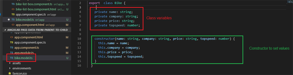 Lets Develop An Angular Application Create A Model Class For Our Bike Entity And Access The 4165